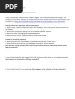 Virtual Lab Activity On Gas Properties Answer Key | PDF | Gases ...