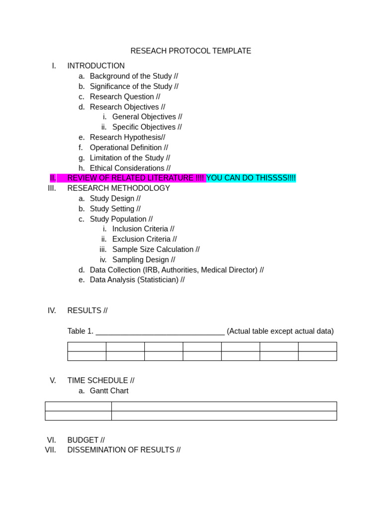 Research Protocol Template | PDF | Pneumonia | Health Care