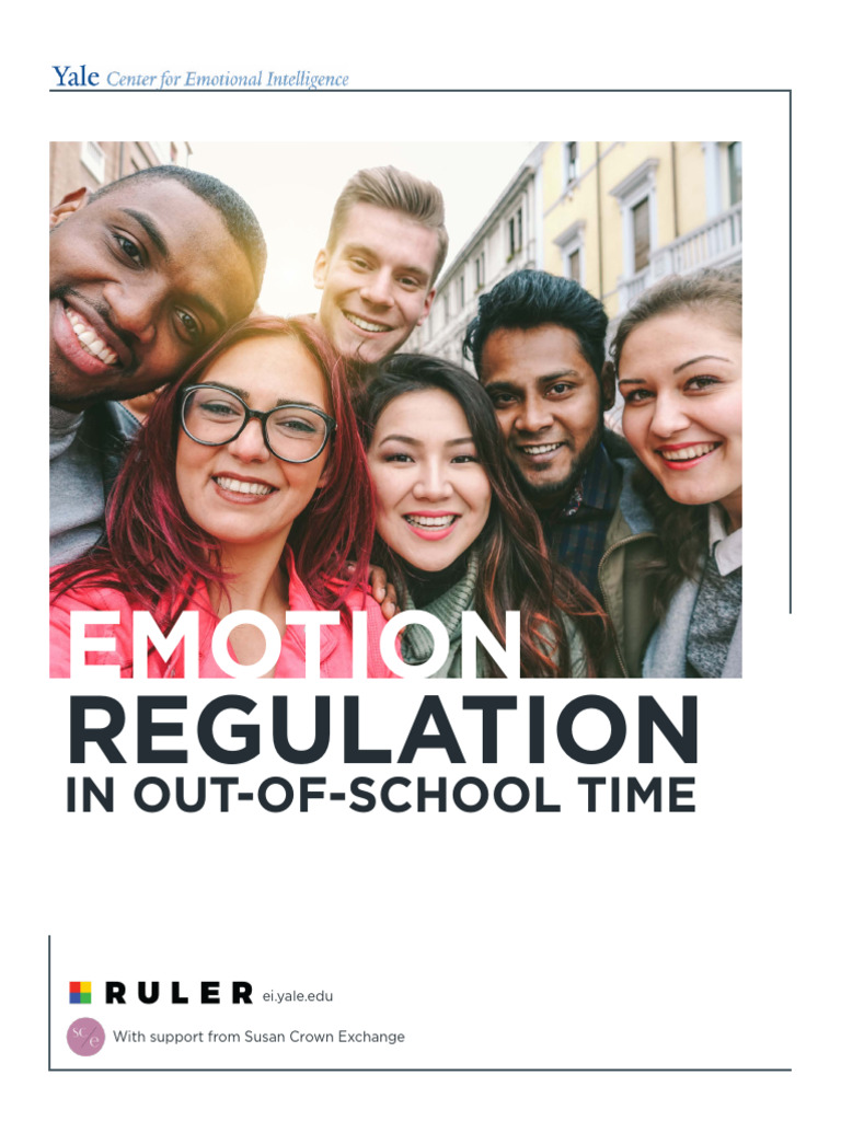 Emotion Regulation Skills for Youth | PDF | Emotional Self Regulation ...