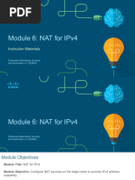 NAT for IPv4: Pros and Cons Quiz | PDF