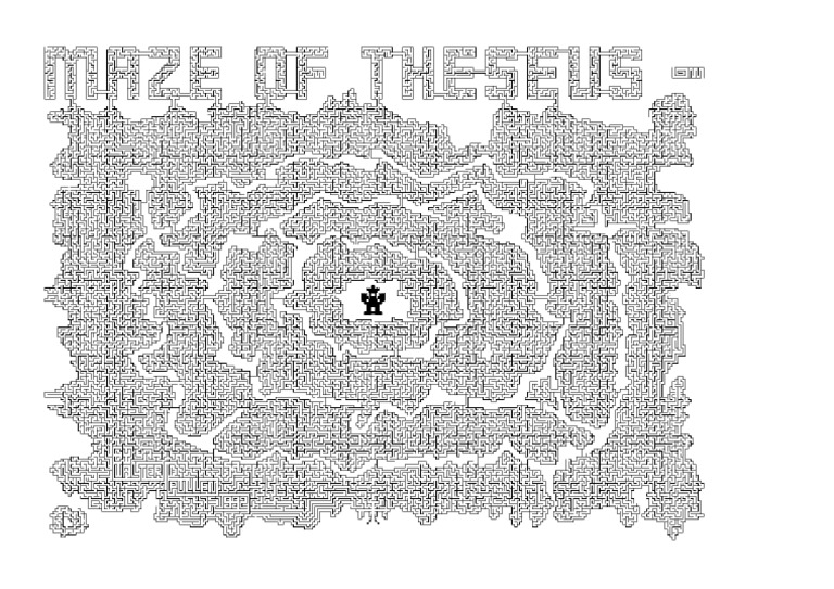 coloring-labyrinthe-difficult | PDF