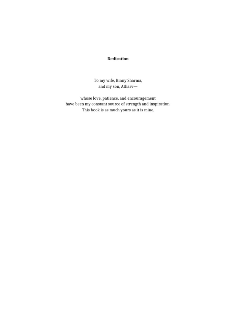 Dedication Page | PDF