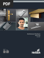 Hettich Hinges Catalogue | PDF | Door | Screw
