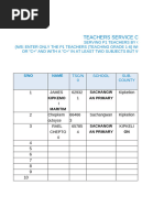 KSG Baringo Campus Training Calendar 2025 2026 | PDF