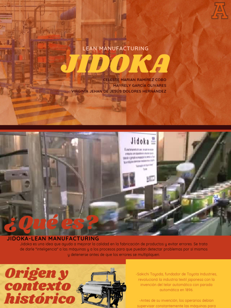 Jidoka: Mejora de Calidad en Producción | PDF | Economias | Producción ...