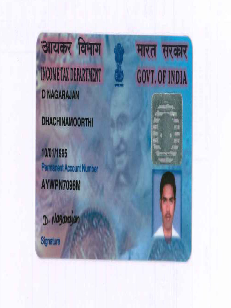 Pan Card | PDF
