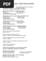 Drawing Guidelines for Class 6 & 7 | PDF | Paintings | Drawing