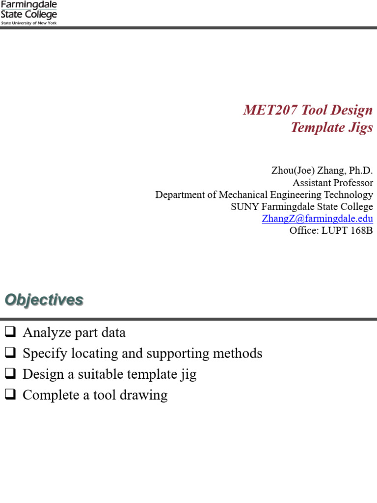 Designing Template Jigs for Precision | PDF | Engineering Tolerance | Drill