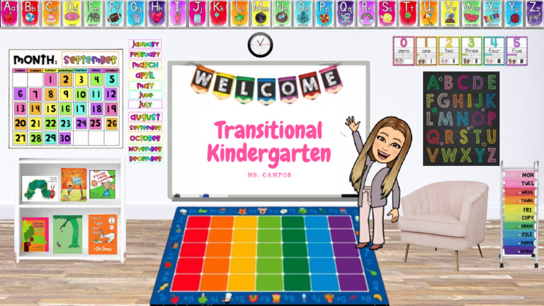 BitmojiRainbowClassroomEditable 1 | PDF