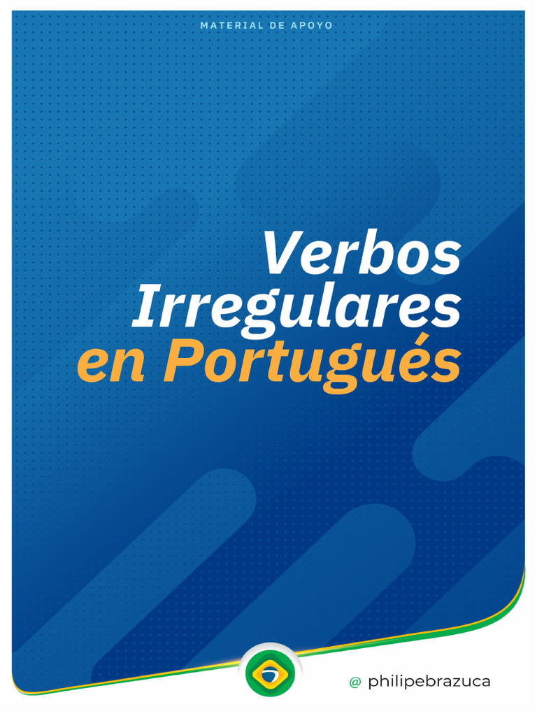 Verbos Irregulares em Português: Exemplos | PDF