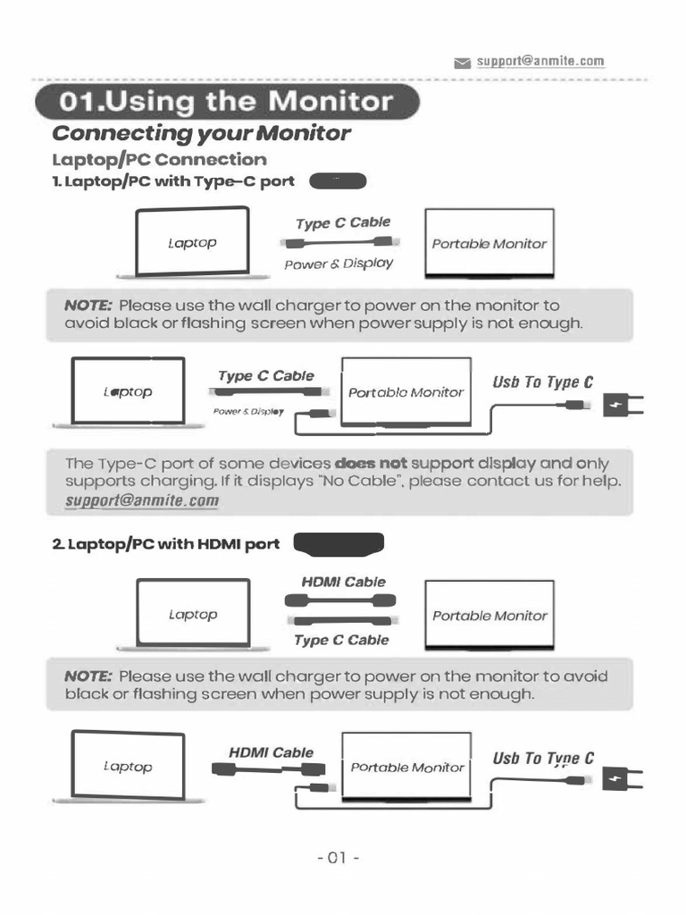 ANMITE Portable Monitor | PDF