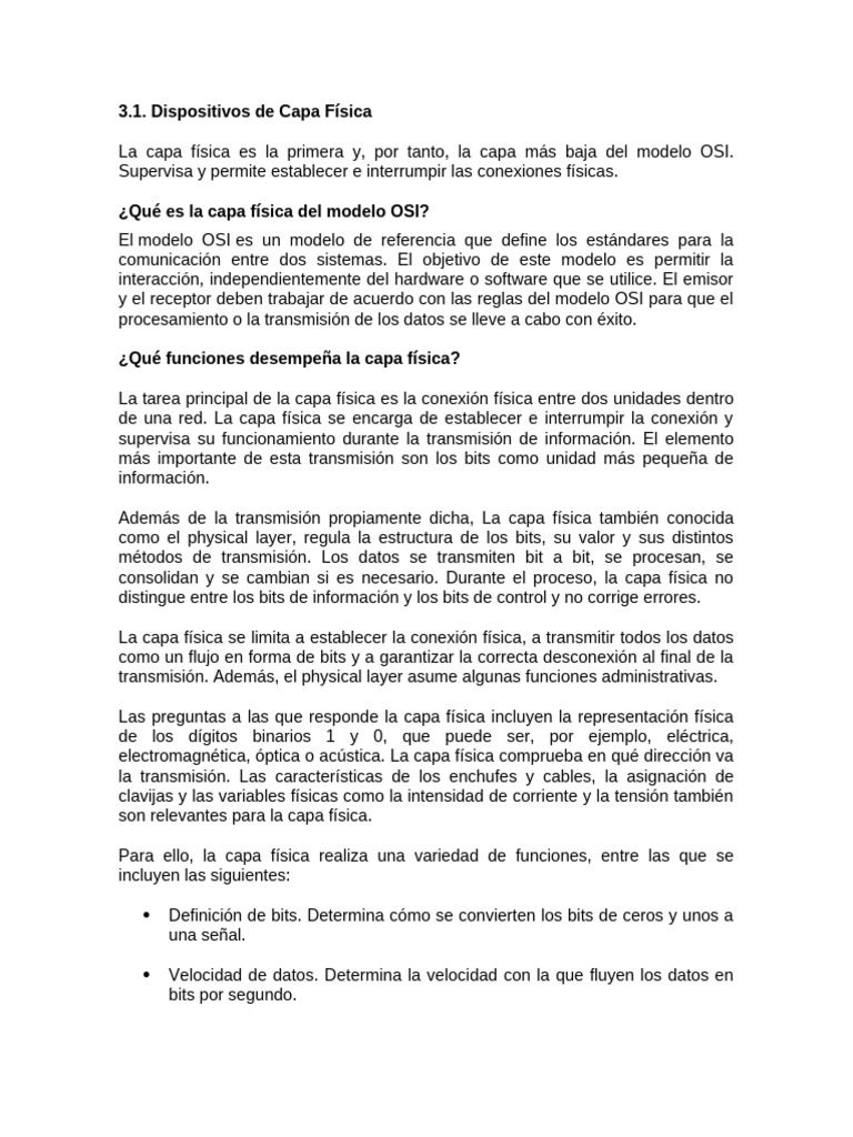 Capa Física y DSL en Comunicaciones | PDF | Cable coaxial | Microondas