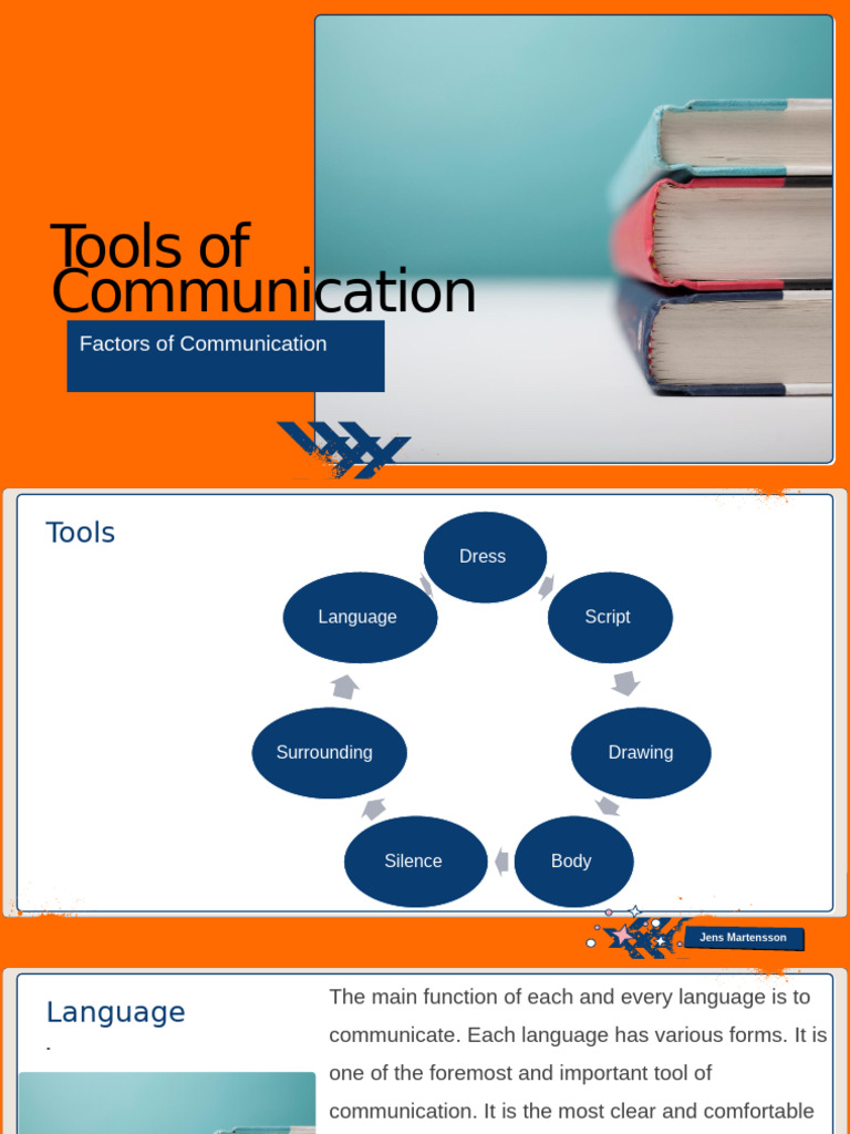 Lec # 1 Tools of Communication (Factors) | PDF | Communication | Nonverbal Communication