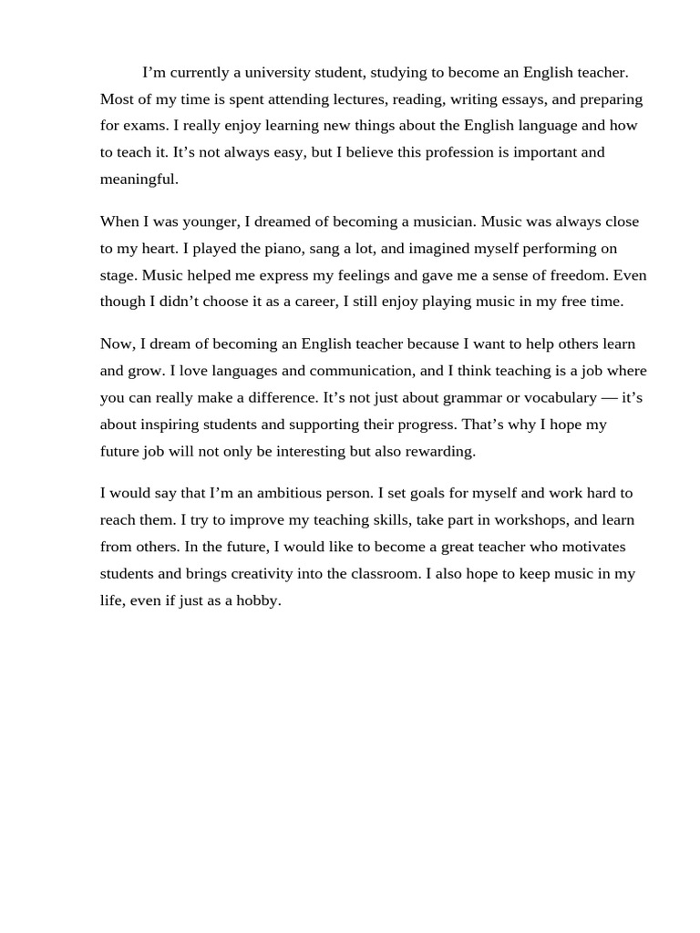 Essay Writing Unit 4 Jobs | PDF