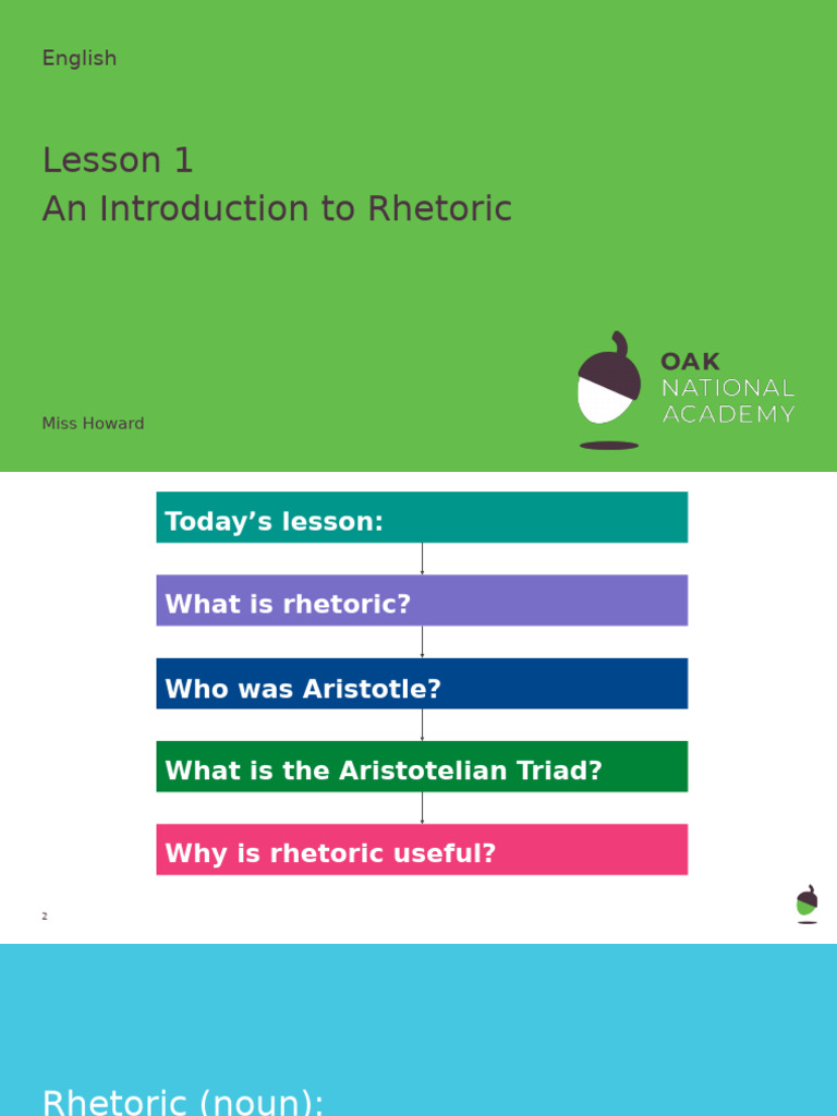 An Introduction To Rhetoric Ethos 6mr3er Presentation | PDF | Rhetoric ...