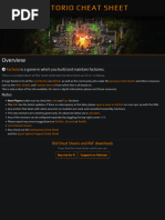 Factorio Cheat Sheet v7-2023 | PDF | Nuclear Reactor | Mining