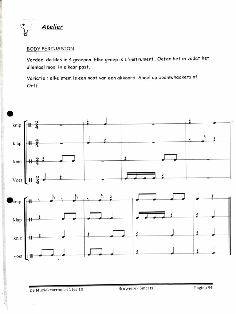Body Percussion | PDF