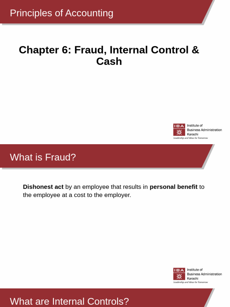Internal Control and Cash Management | PDF | Cheque | Internal Control