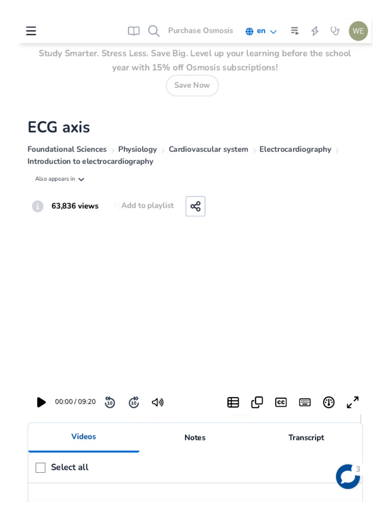 ECG Axis - Video, Causes, & Meaning - Osmosis | PDF ...