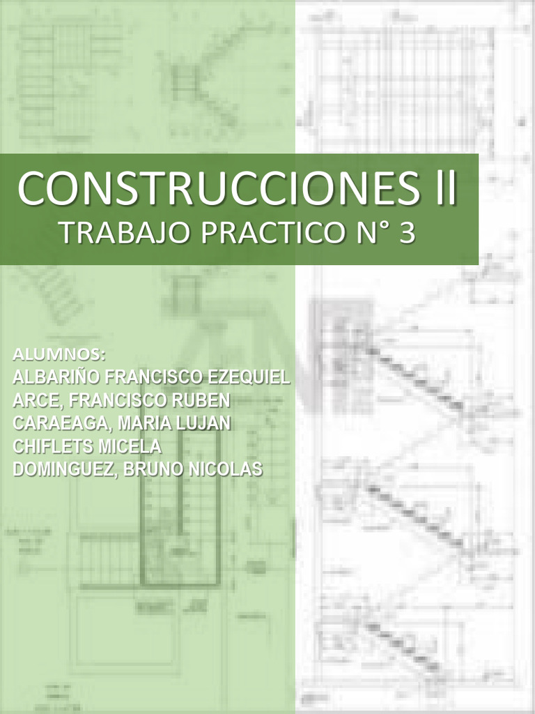 g8 - Tp3 - Circulaciones Verticales | PDF | Escalera | Edificios y ...