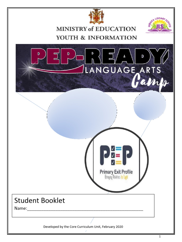 PEP Camp Students' Booklet Final Version 2 | PDF | Personal Computers ...
