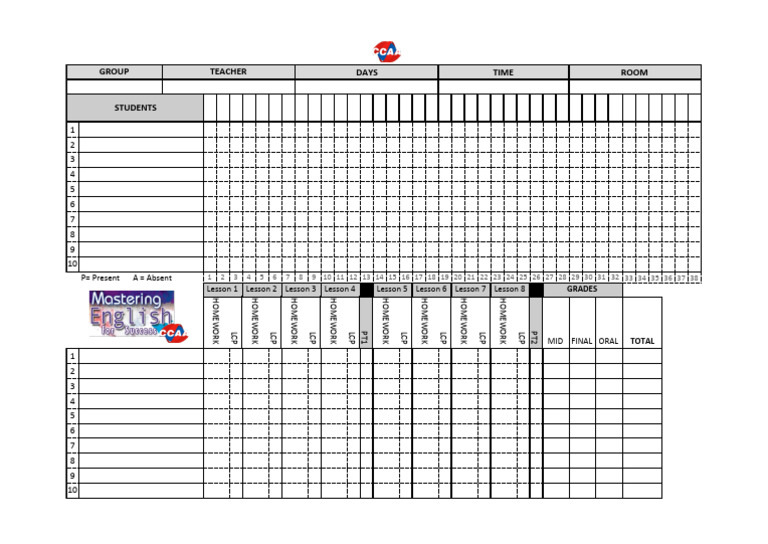 Attendance Sheet - Master - Attendance | PDF | Education Reform ...