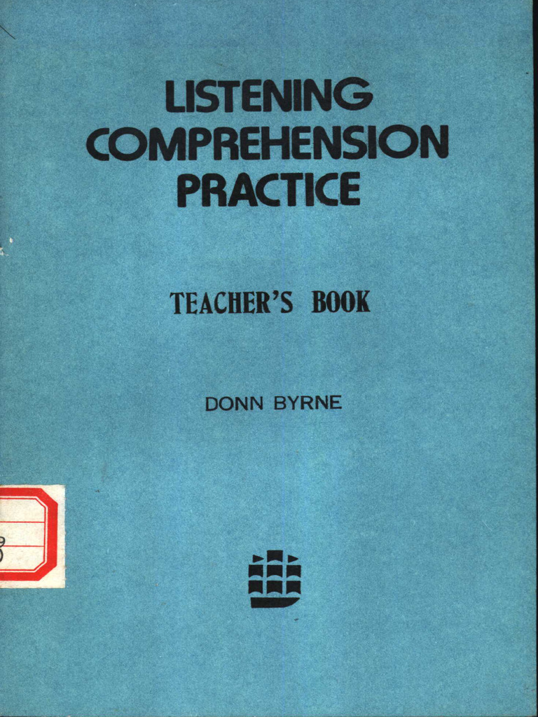Listening Comprehension Practice Teachers Book (Dinn Byrne) (Z-Library ...