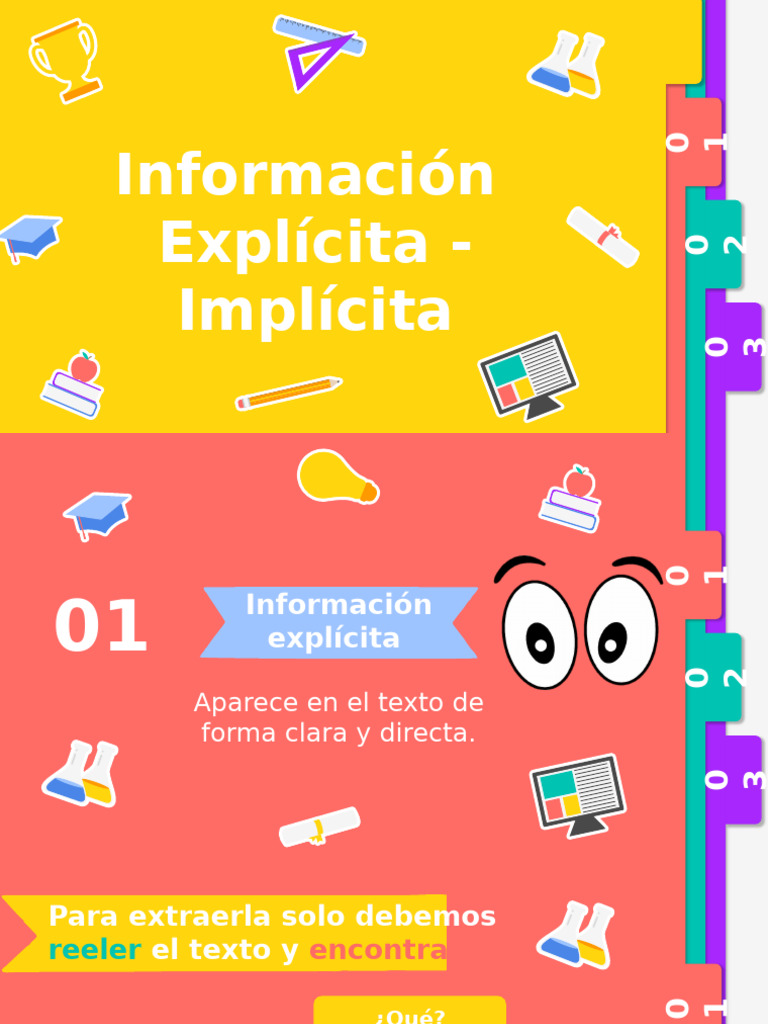 Información Explícita e Implícita | PDF