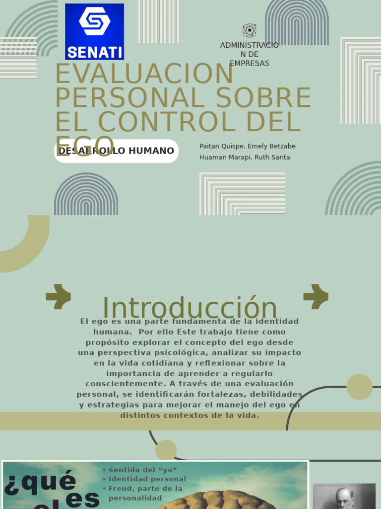 Evaluacion Sobre El Control Del Ego | PDF | Evaluación | Sicología
