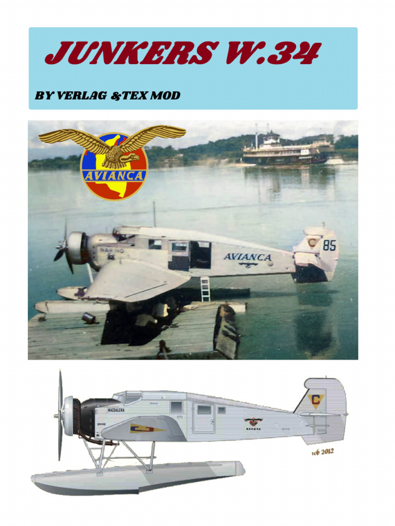 Junkers w.34 Avianca | PDF