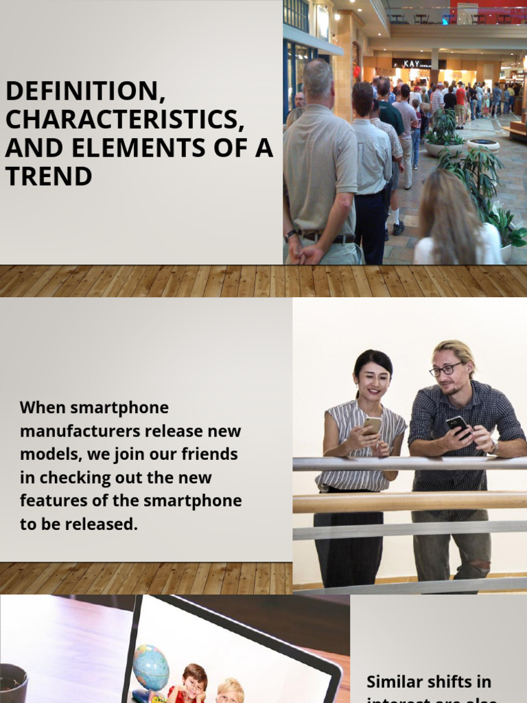 Definition Elements and Characteristics of Trends | PDF | Innovation