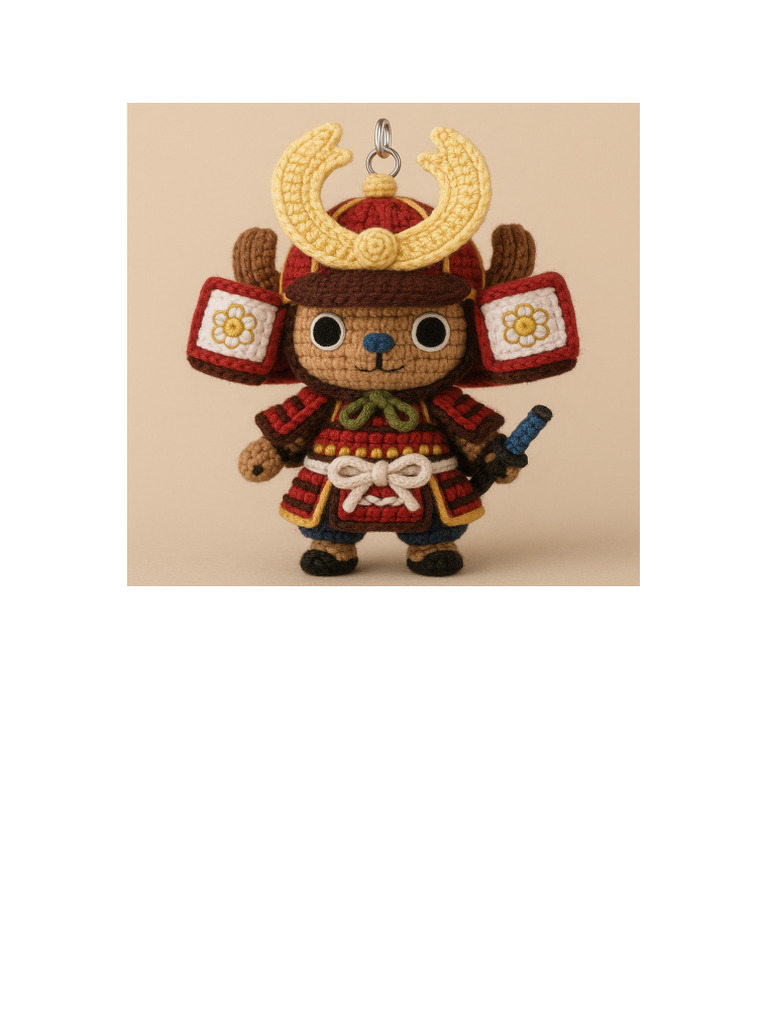 Receita Amigurumi: Chopper Wano | PDF