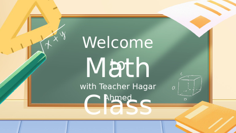 Welcome To Math Class | PDF