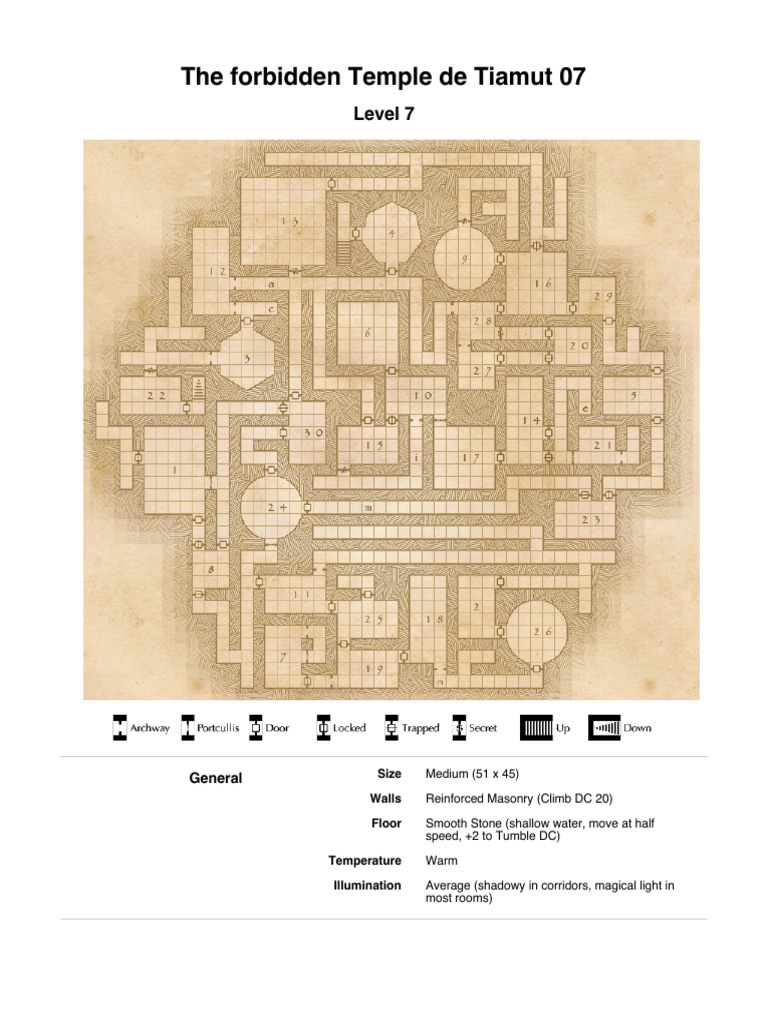 The Forbidden Temple de Tiamut 07 | PDF | Door