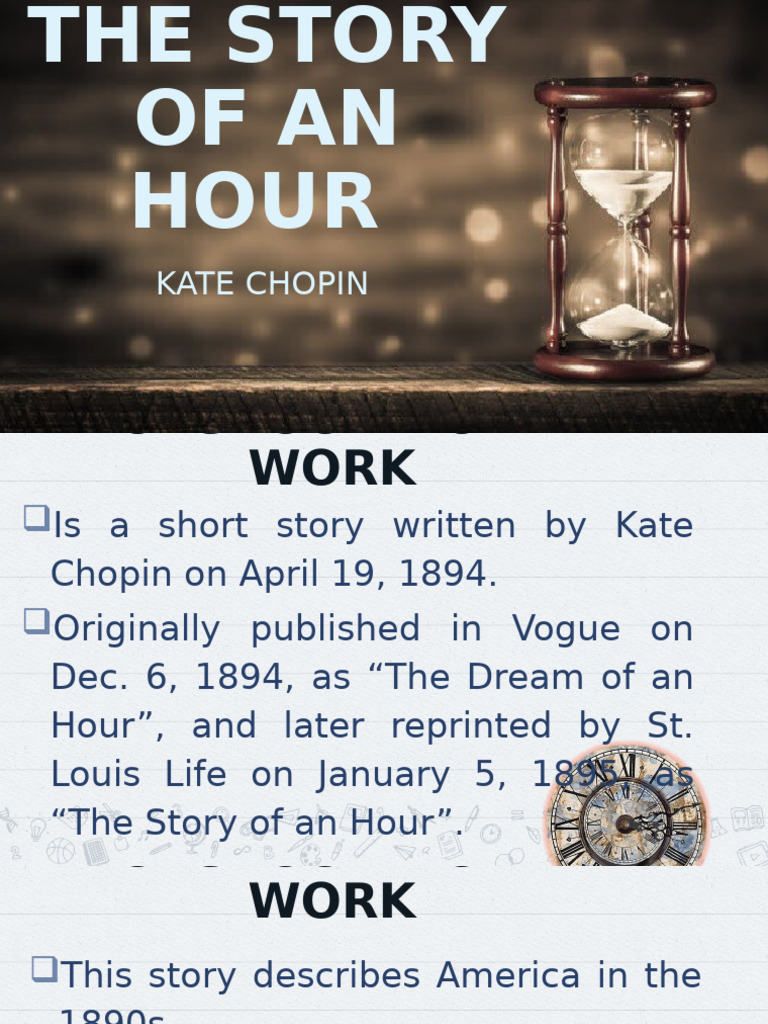 Analysis of Kate Chopin's "The Story of an Hour" | PDF