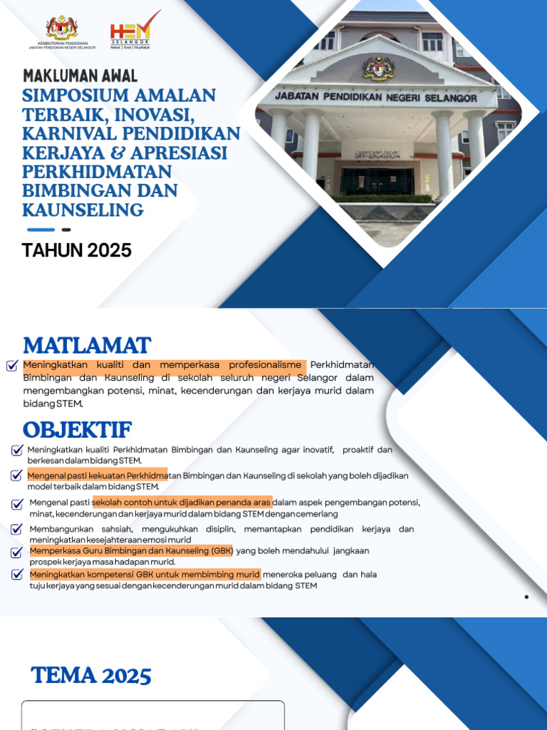 Makluman Awal Simposium | PDF