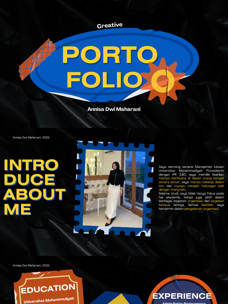 Portofolio Annisa Dwi Maharani | PDF
