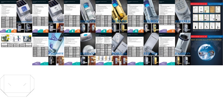 Digi Lock | PDF | Battery (Electricity) | Stainless Steel