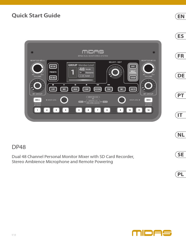DP48 QSG WW | PDF | Electricidad | Equipo eléctrico