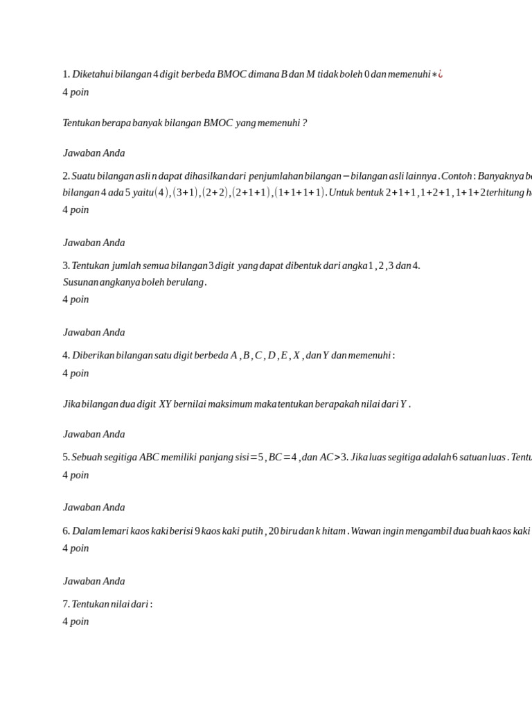 BMOC 9 Jawaban | PDF
