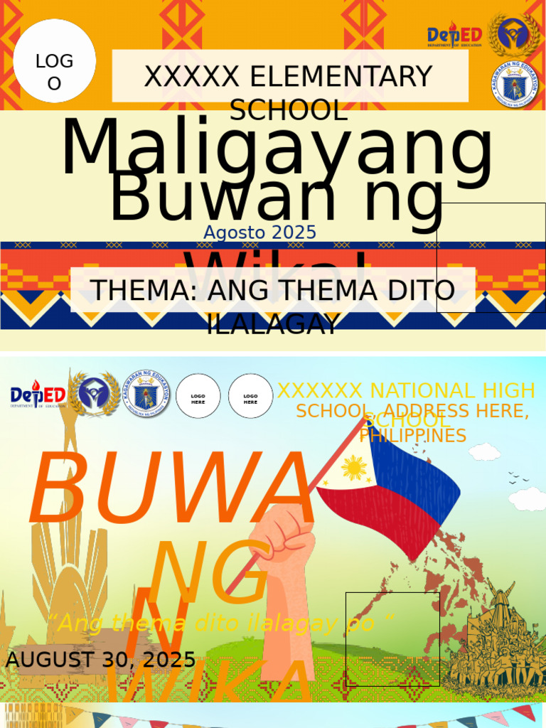 Buwan NG Wika Tarp | PDF