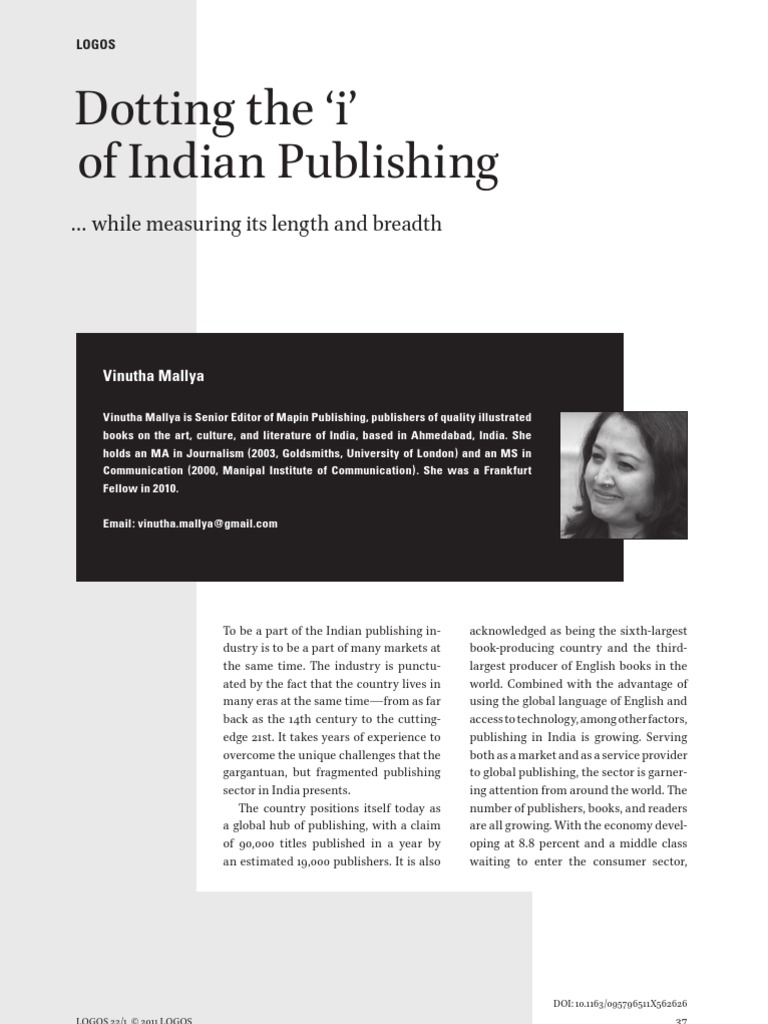 Dotting The I of Indian Publishing - Logos | Publishing | Languages