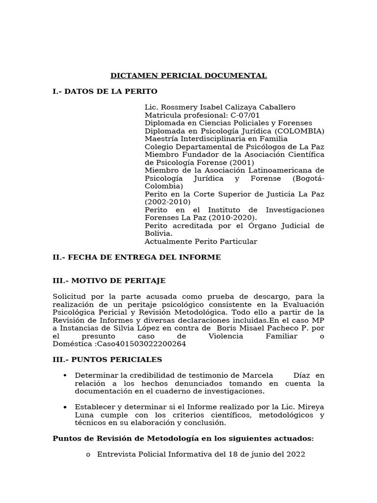 Pacheco Word | PDF