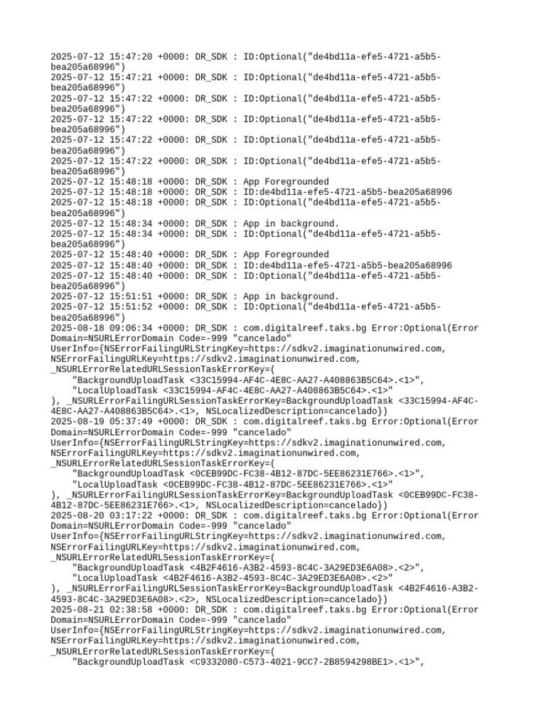 Digital Reefs DK Log | PDF