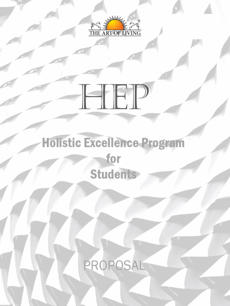 HEP AICTE Proposal Final | PDF | Psychology | Psychological Concepts
