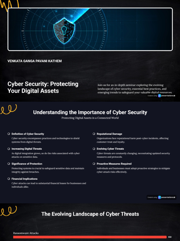 Cyber Security - Understanding Threats, Solutions, and Best Practices | PDF