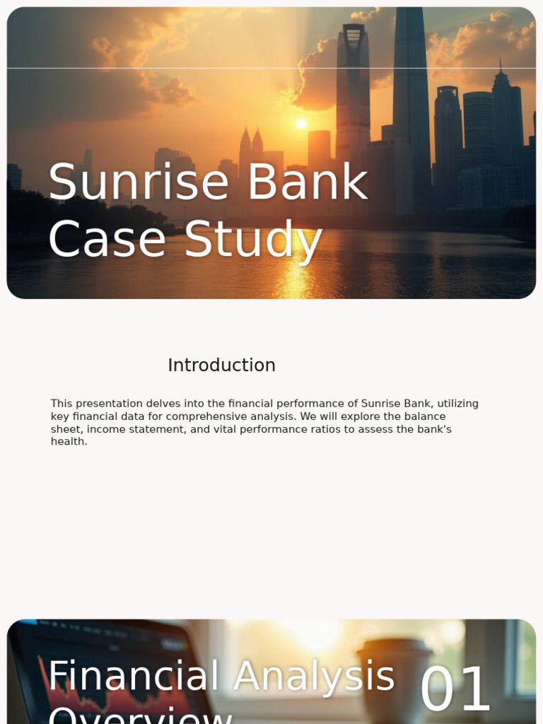 Sunrise Bank Financial Performance Analysis | PDF | Equity (Finance ...