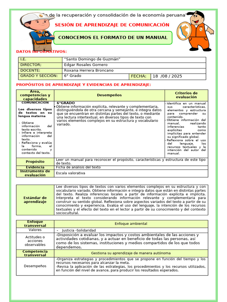 Formato y Estructura de un Manual | PDF | Aprendizaje | Información