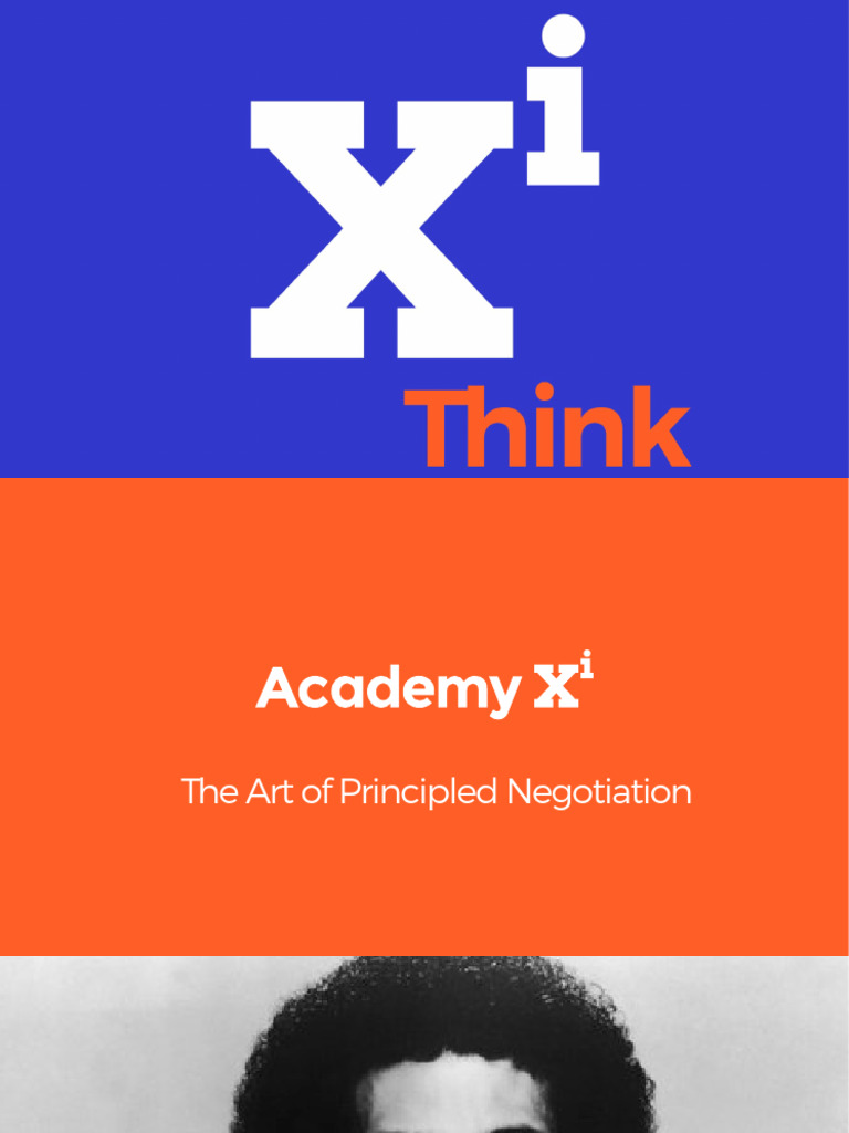 The Art of Principled Negotiation | PDF | Negotiation | Human Communication