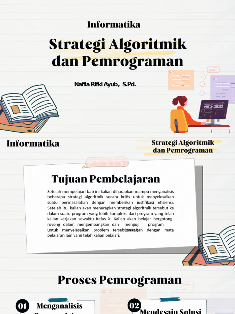 Materi Strategi Algoritmik Dan Pemrograman Kelas Xi 241104040140 ...